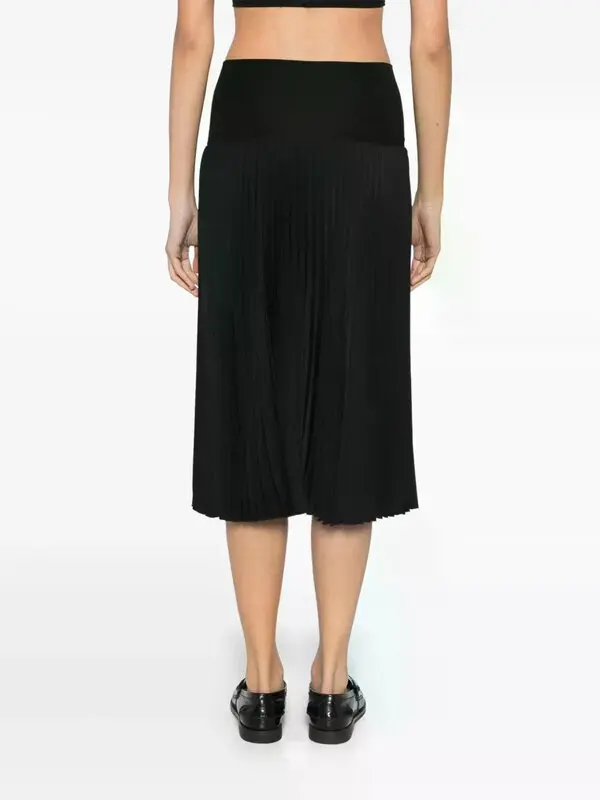 AGNÈS B. Pleated A-line Skirt