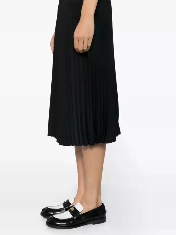 AGNÈS B. Pleated A-line Skirt