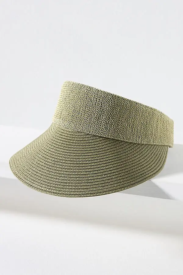 San Diego Hat Ultra Braid Visor - Moss