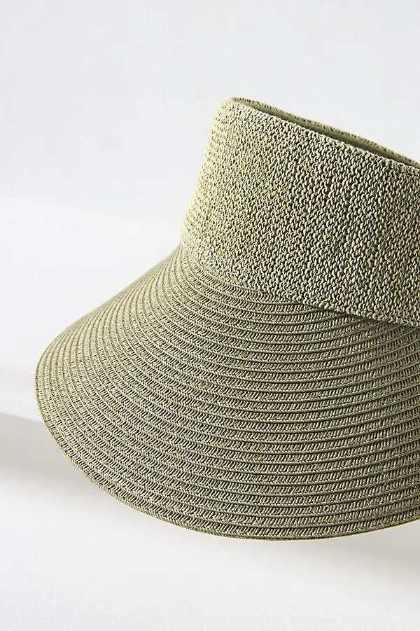 San Diego Hat Ultra Braid Visor - Moss