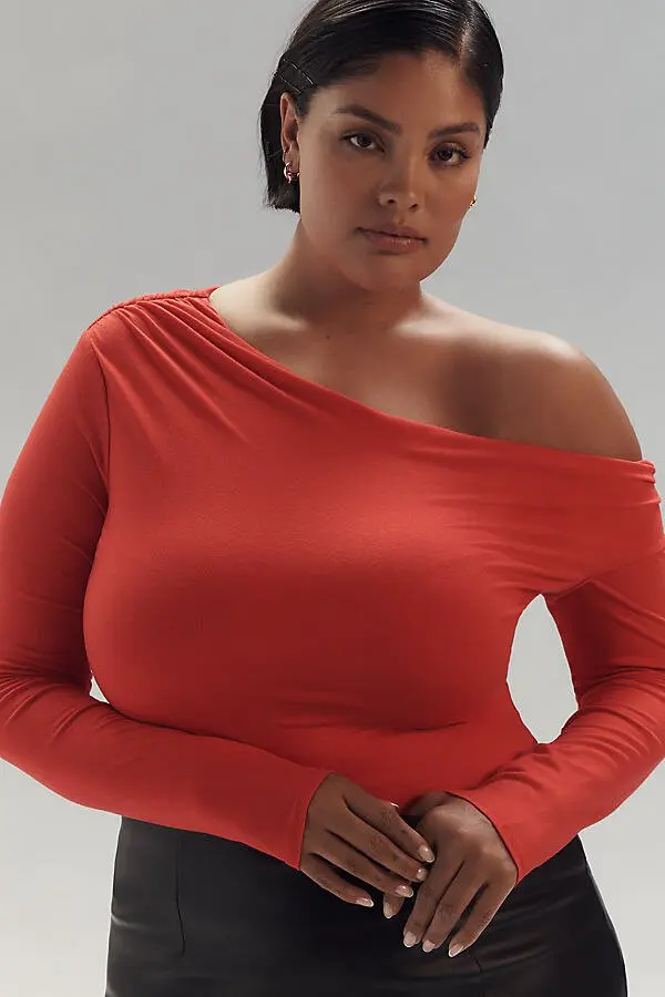 AFRM Vivica Plus Top - Kiss Red
