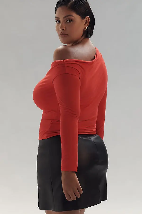 AFRM Vivica Plus Top - Kiss Red