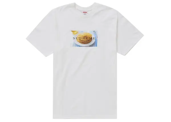 Supreme Pancakes Tee Shirt - White