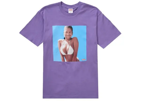 Supreme Aphex Twin Windowlicker Tee Shirt - Purple