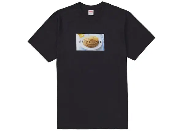 Supreme Pancakes Tee Shirt - Black