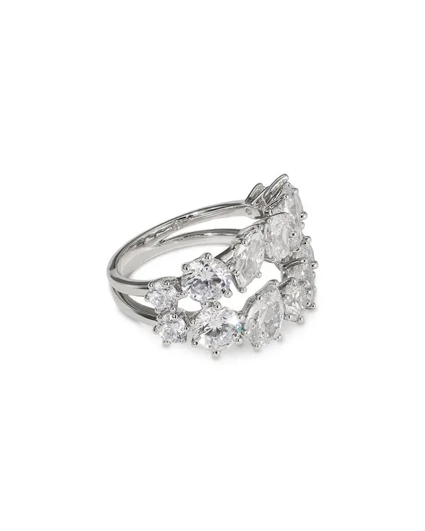 Nadri Btrx Mixed Cubic Zirconia Cocktail Ring