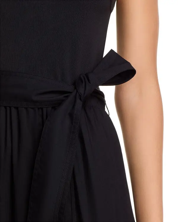 Cinq À Sept Zayla Ruffled Midi Dress - Black