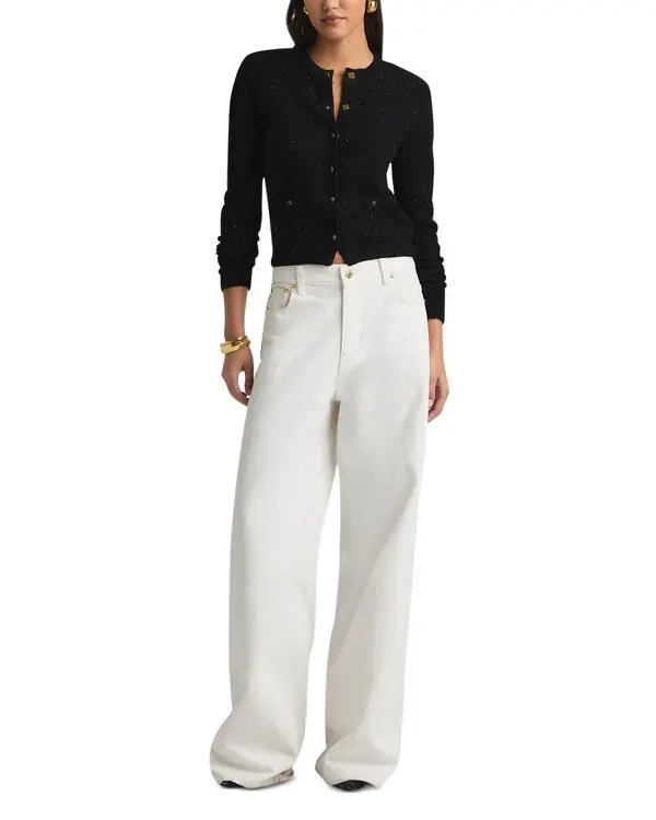 St. John Micro Sequin Cardigan