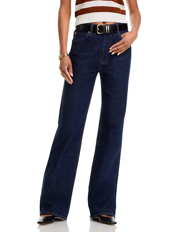 FRAME The Arrow High-rise Bootcut Jeans - Taboo