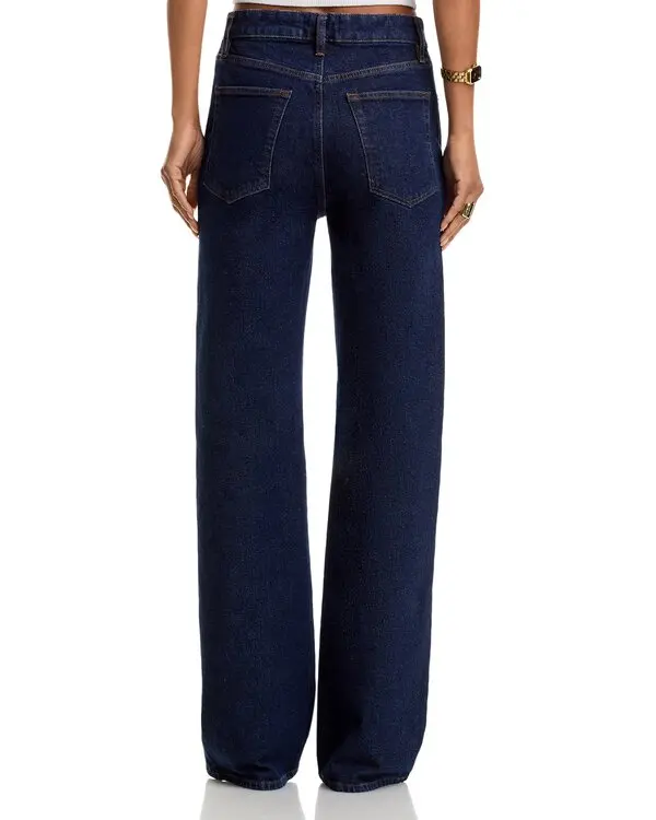 FRAME The Arrow High-rise Bootcut Jeans - Taboo