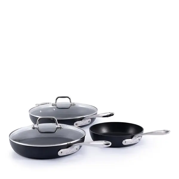ALL-CLAD Ha1 Expert 5 Piece Cookware Set - Black