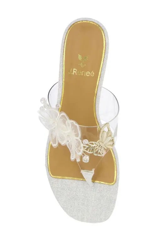 J. Reneé Flowerfly Sandal