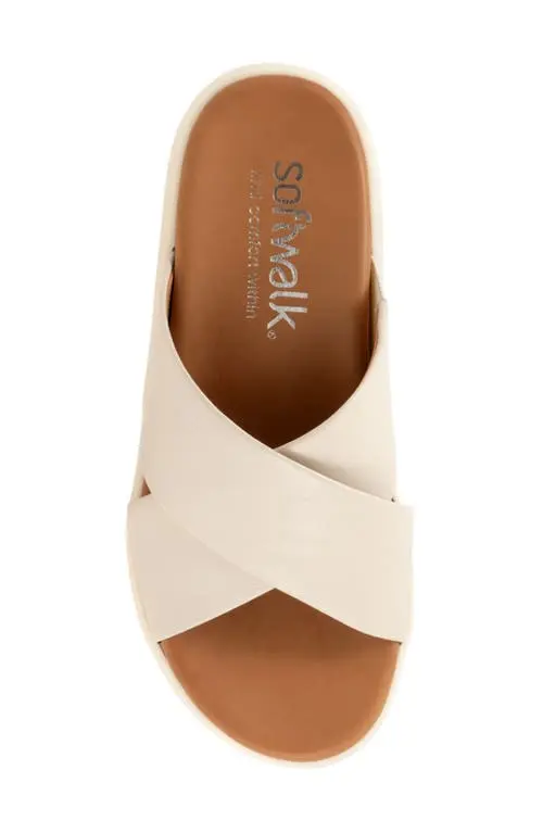 Softwalk Jesi Slide Sandal - Ivory