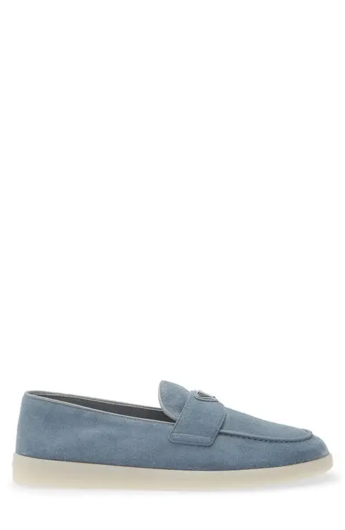Prada St. Tropez Loafer - Denim