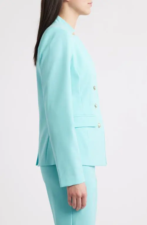 TAHARI ASL Faux Double Breasted Jacket
