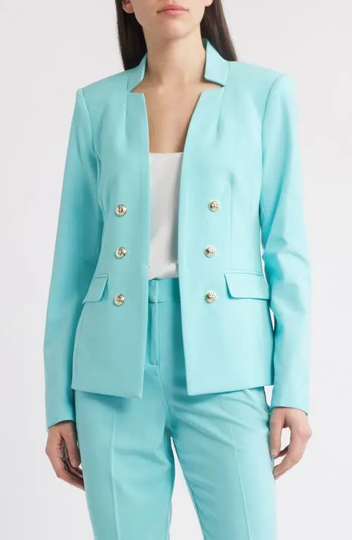 TAHARI ASL Faux Double Breasted Jacket