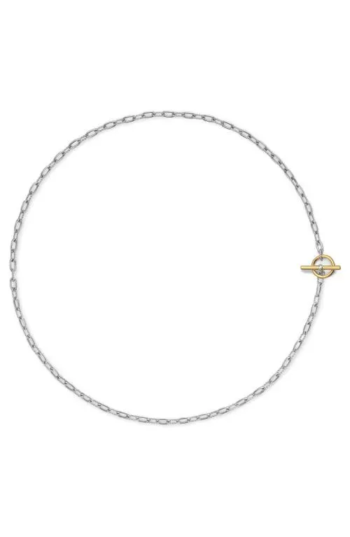 David Yurman Dy Madison® Toggle Chain Necklace - Silver