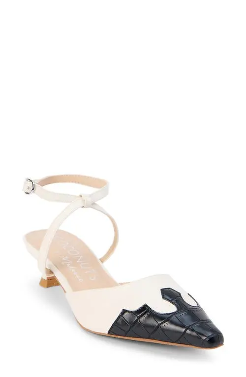 Matisse Florence Spectator Pumps - Ivory/ Black
