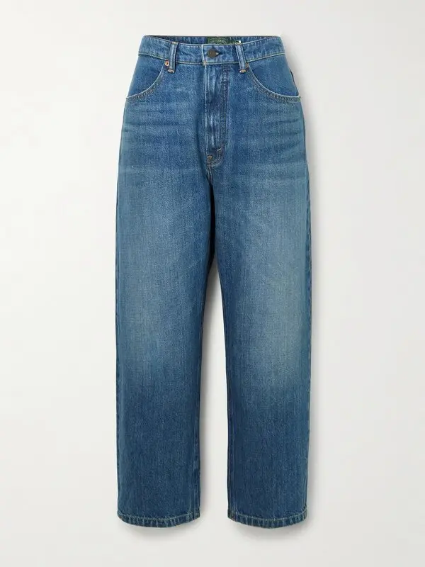 Polo Ralph Lauren Bow High-rise Tapered Jeans