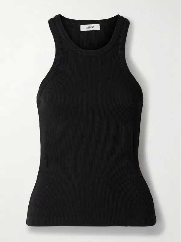 AGOLDE Rayne Ribbed Tank