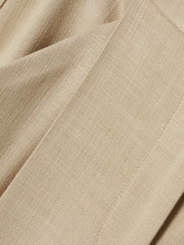 Veronica Beard Marbeau Pleated Wide-leg Pants