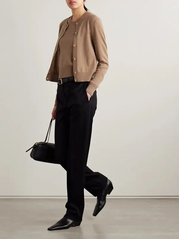 NILI LOTAN May Cashmere Tank - Brown