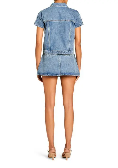 SEROYA Kapa A-line Mini Skirt