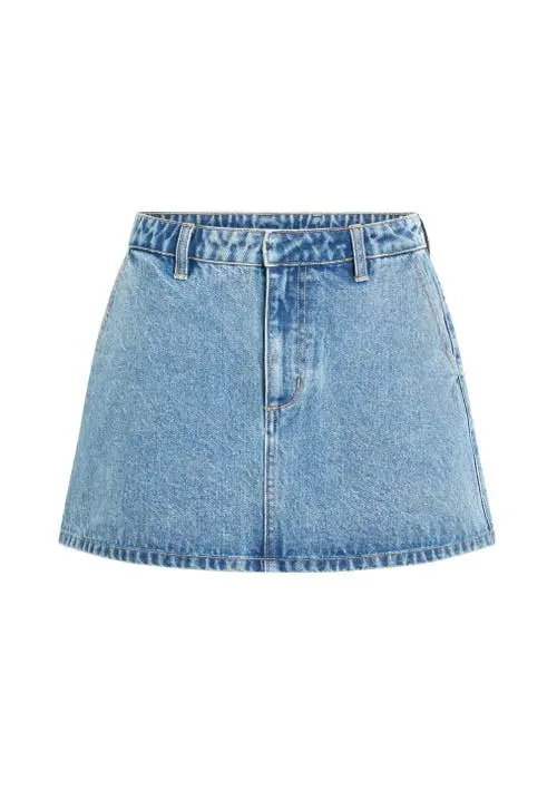 SEROYA Kapa A-line Mini Skirt