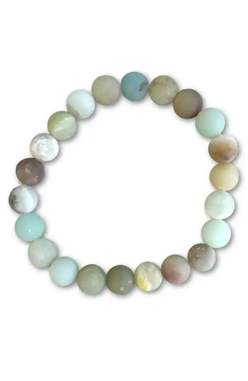 HUMANIST BEAUTY Crystal Beaded Bracelet - Amazonite