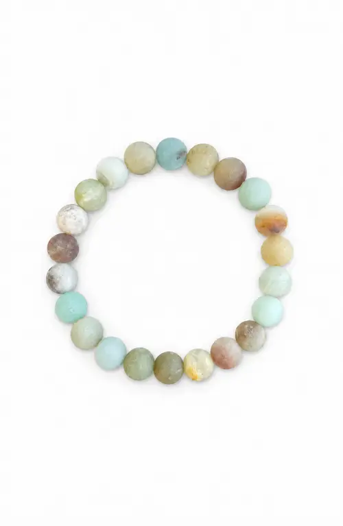 HUMANIST BEAUTY Crystal Beaded Bracelet - Amazonite
