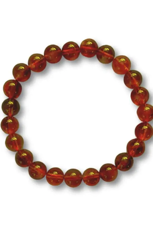 HUMANIST BEAUTY Crystal Beaded Bracelet - Carnelian