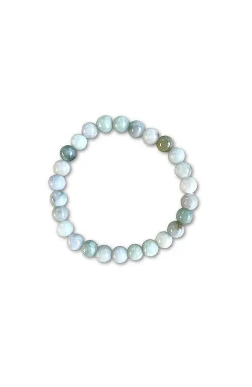 HUMANIST BEAUTY Crystal Healing Beaded Bracelet - Jade