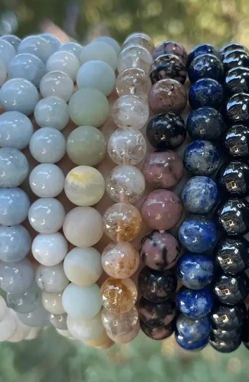 HUMANIST BEAUTY Crystal Beaded Bracelet - Kambaba
