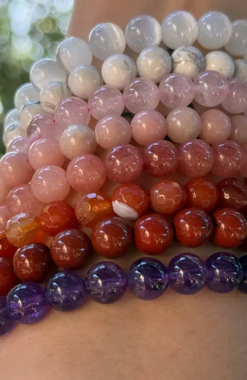 HUMANIST BEAUTY Crystal Beaded Bracelet - Kambaba