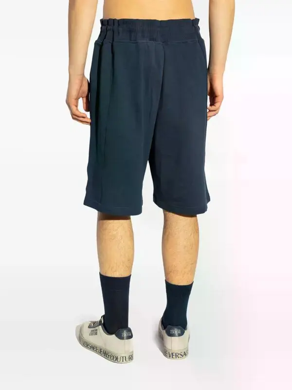Versace Logo-embroidered Track Shorts