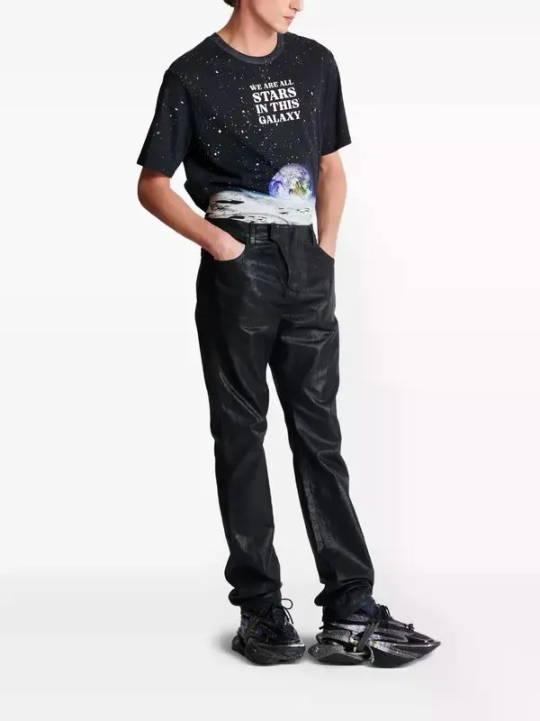 Balmain Logo Patch Trousers