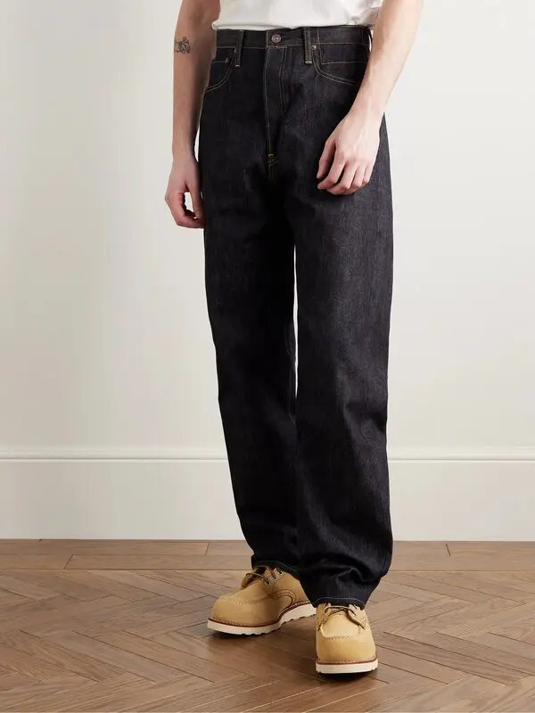 Visvim Social Sculpture 01 Straight-leg Selvedge Jeans