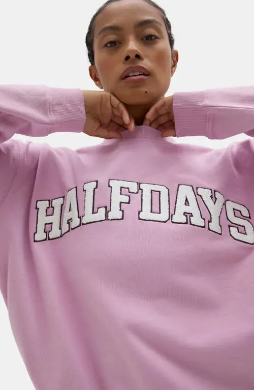 HALFDAYS Cotton Graphic Sweatshirt