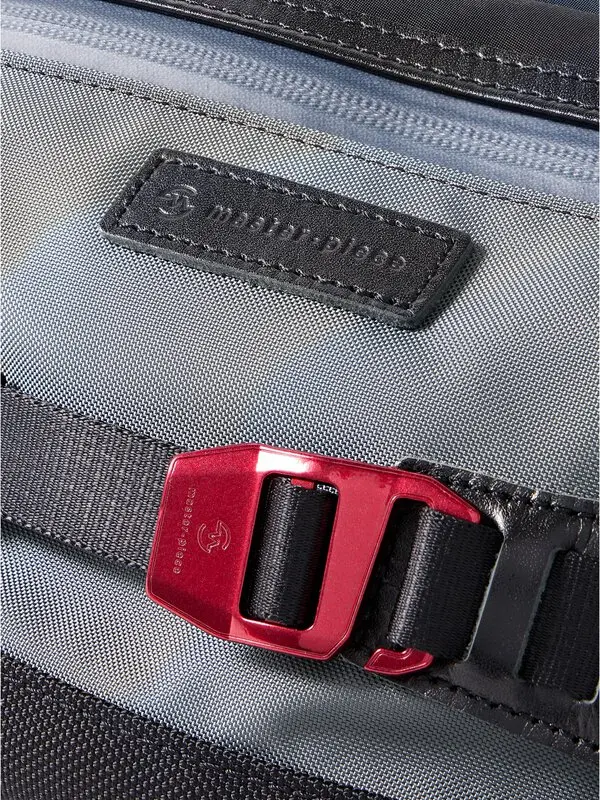 MASTER-PIECE CO Potential Small Leather-trimmed Cordura® Nylon Messenger Bag