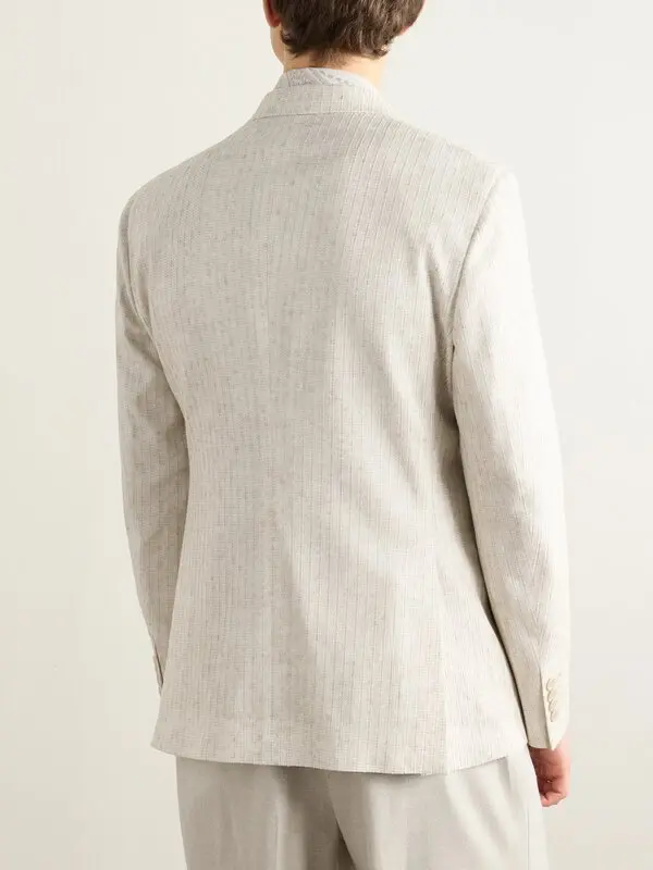 Etro Cotton-jacquard Suit Jacket