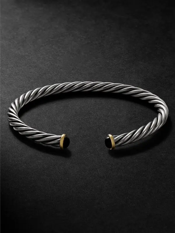 David Yurman Cable Cuff - Silver