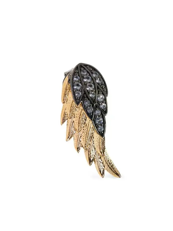 Zadig&Voltaire Embellished Wing Earrings