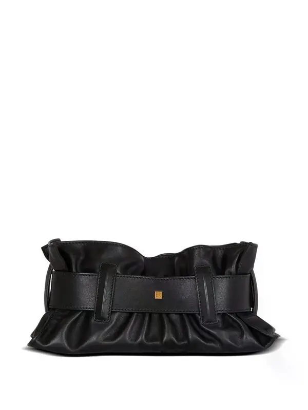 Balmain Anthem Mini Shoulder Bag - Black