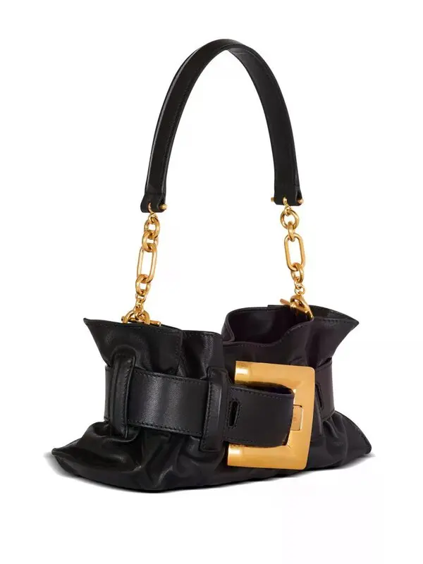 Balmain Anthem Mini Shoulder Bag - Black