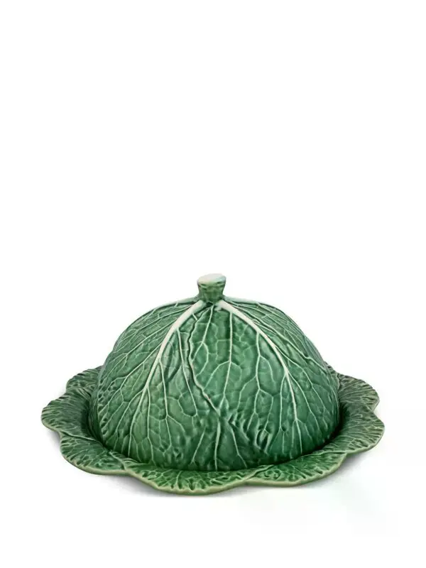 BORDALLO PINHEIRO Cabbage Cheese Tray - Green