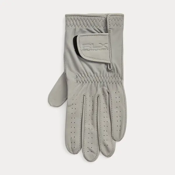 Ralph Lauren Cabretta Leather Golf Glove Left Hand - Peak Grey