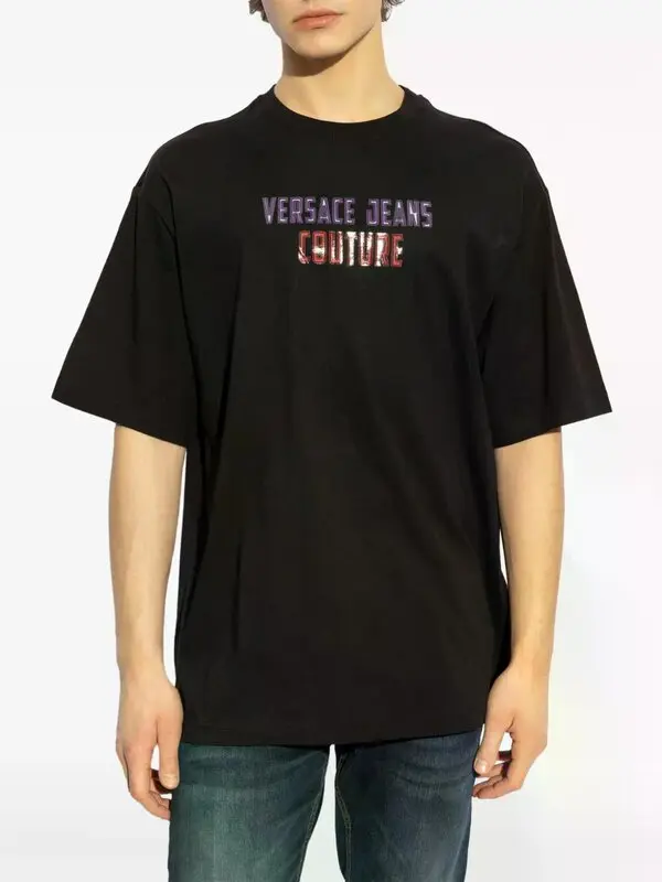 Versace Logo Print T-shirt