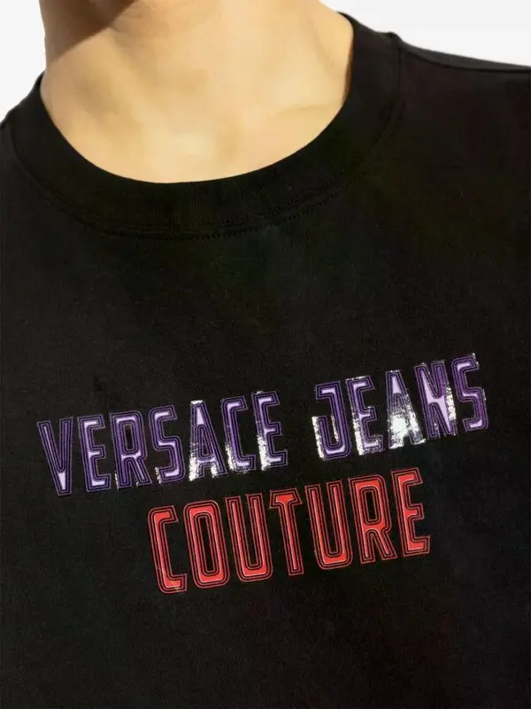 Versace Logo Print T-shirt