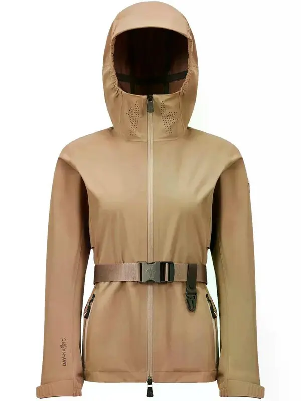 Moncler Fex Hooded Jacket - Neutrals