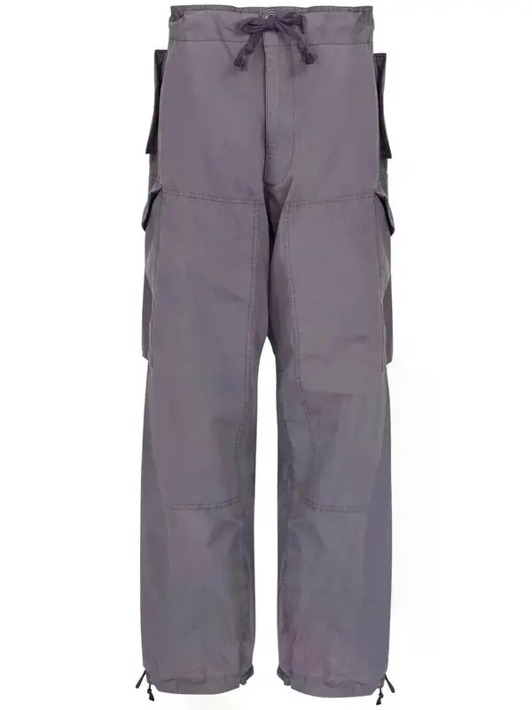 MAISON MARGIELA Four-stitch Logo Track Pants - Grey